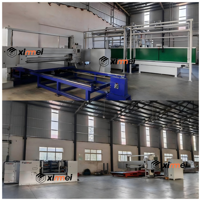 China Qingdao Xinmeiteng Sponge Manufacture Co. factory production line