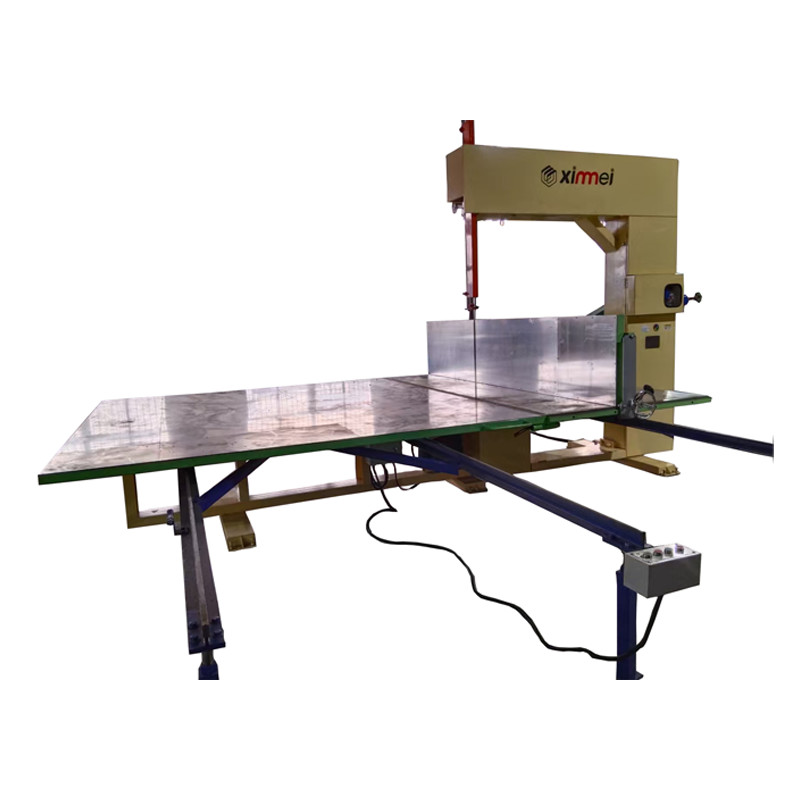 Affordable and Customizable PU Foam Cutting Machine 4 Wheels Vertical ...